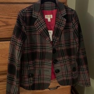 Talbots | Jackets & Coats | Plaid Jacket Wool Talbots | Poshmark